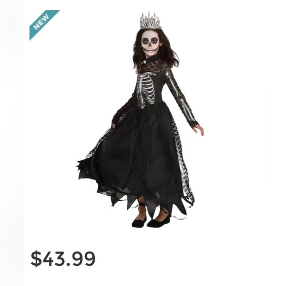 halloween costume | Costumes | Dreadful Princess Costume A Bone Printed ...